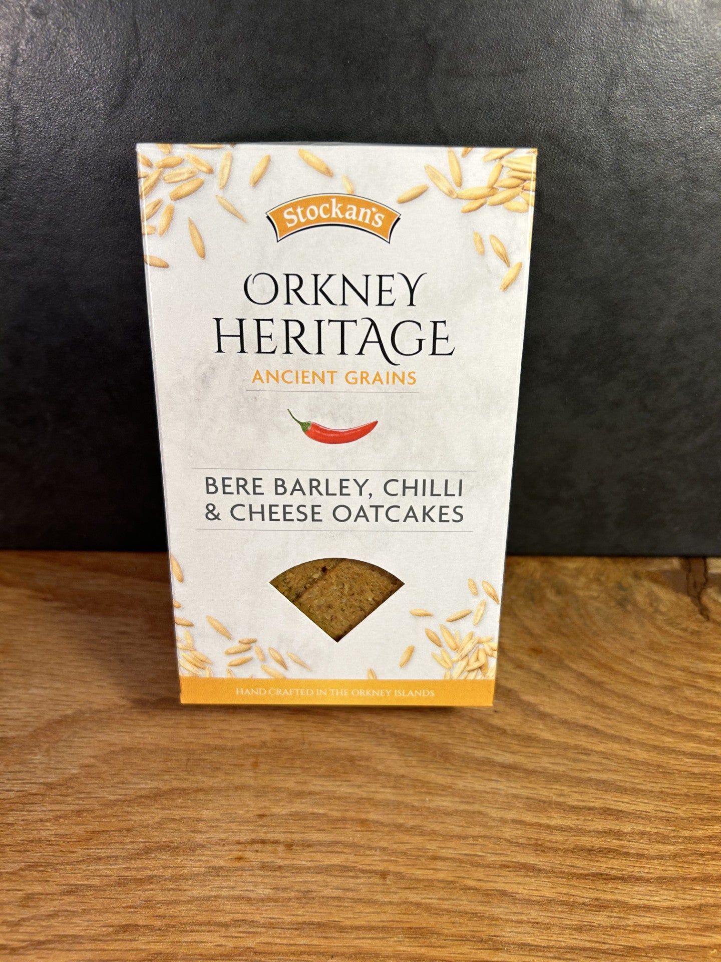Stockan's, Orkney Heritage - Bere Barley, Chilli & Cheese Oatcakes ...