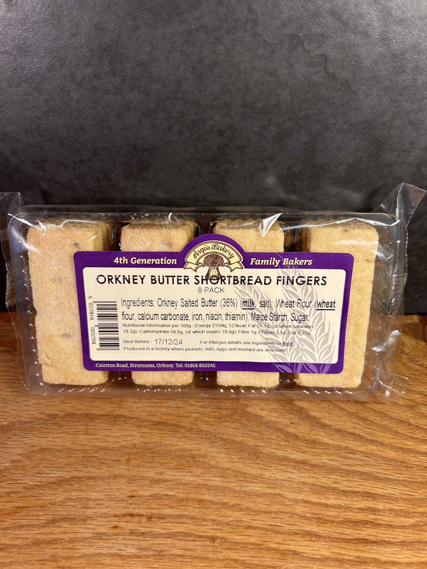 Argos Bakery - Orkney Butter Shortbread Fingers – Jollys of Orkney